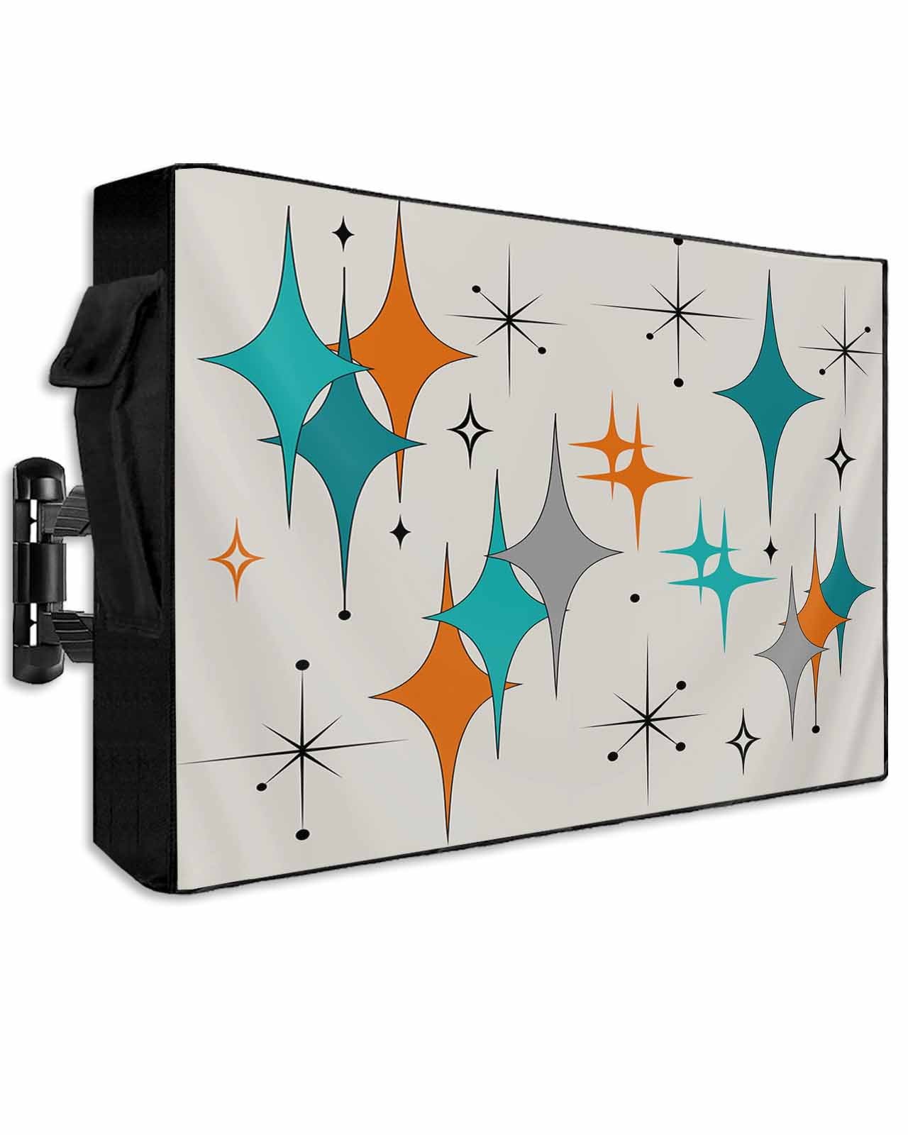 Outdoor TV Cover 60 to 65 Inch Weatherproof, Mid Century Modern ...