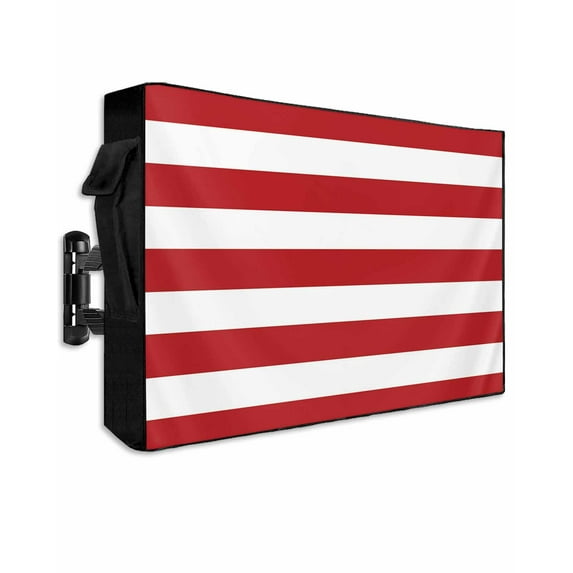 Outdoor TV Cover 60 to 65 Inch Weatherproof, Minimalist Striped ...