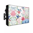 Outdoor TV Cover 70 to 75 Inch Weatherproof, Hummingbird Flowers ...