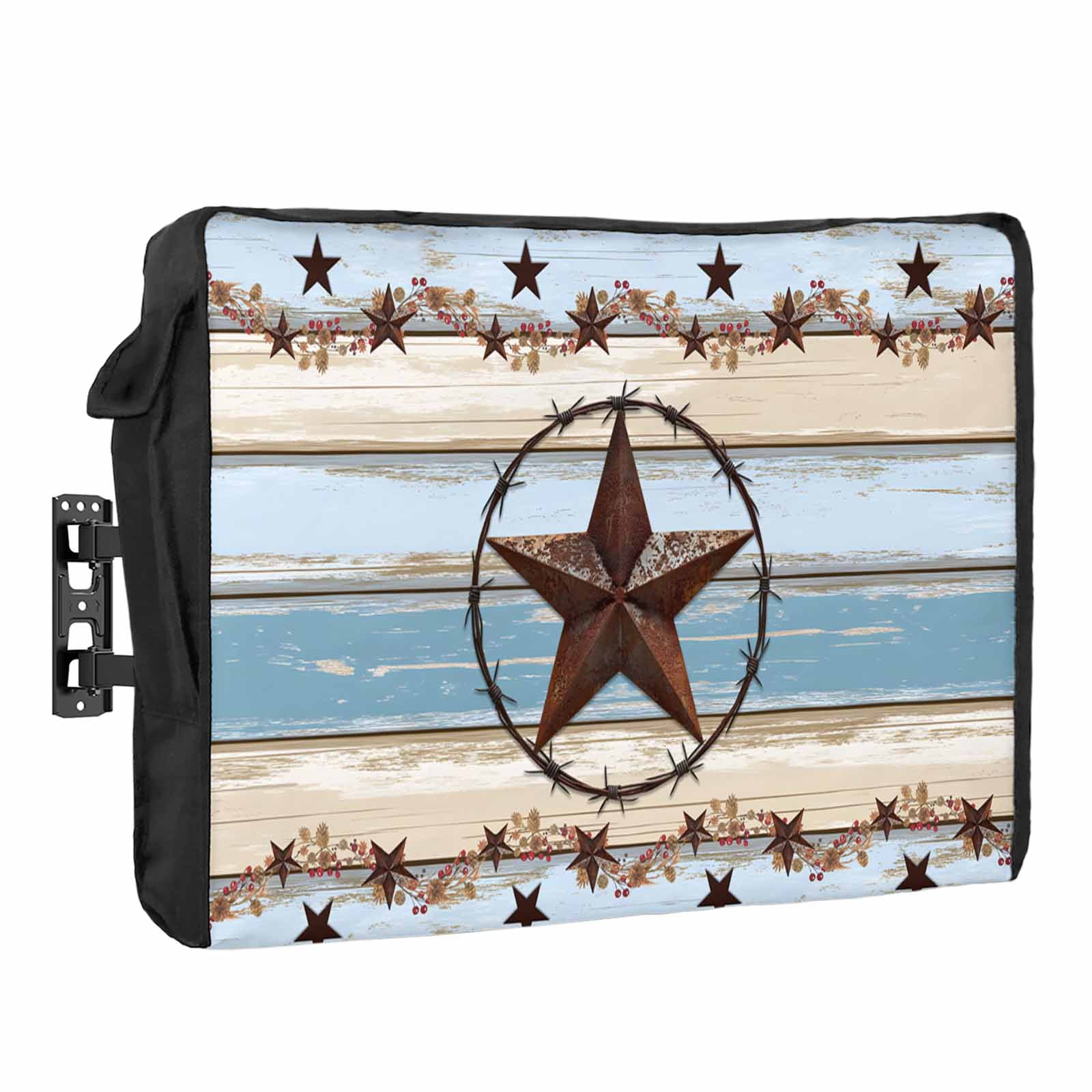 Outdoor TV Cover 80 to 85 Inches, Texas Star Countryside Star Farmhouse ...