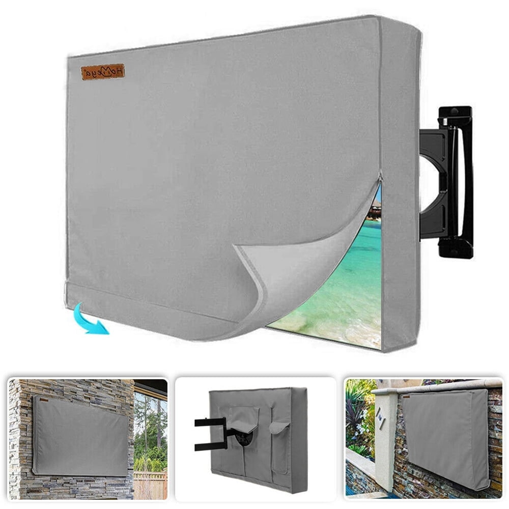 Outdoor TV Cover for 39"-40" Flat Screens, IC ICLOVER Weatherproof ...