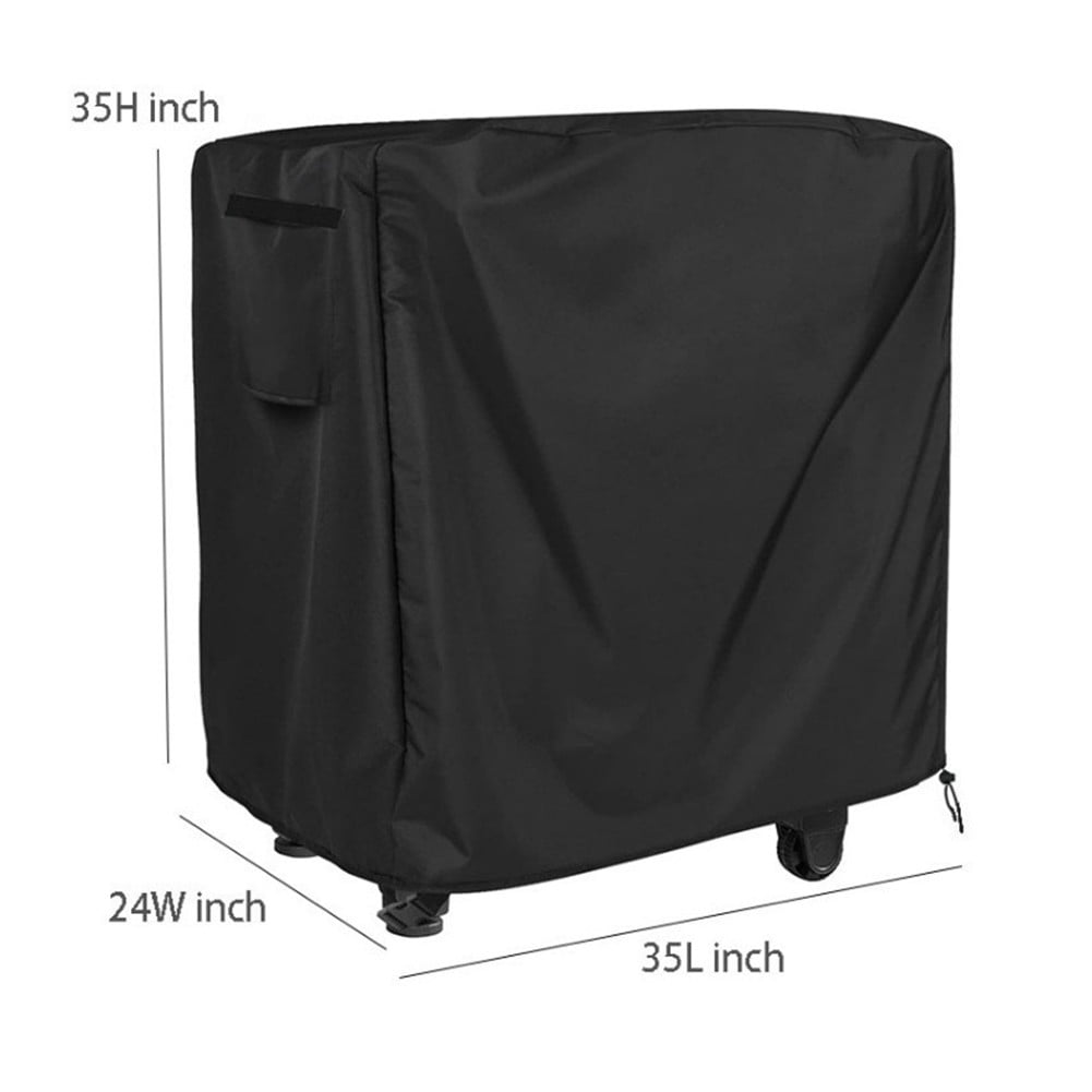 Outdoor Table Cover, Fits Outdoor Double-Shelf Movable Dining Cart Prep ...