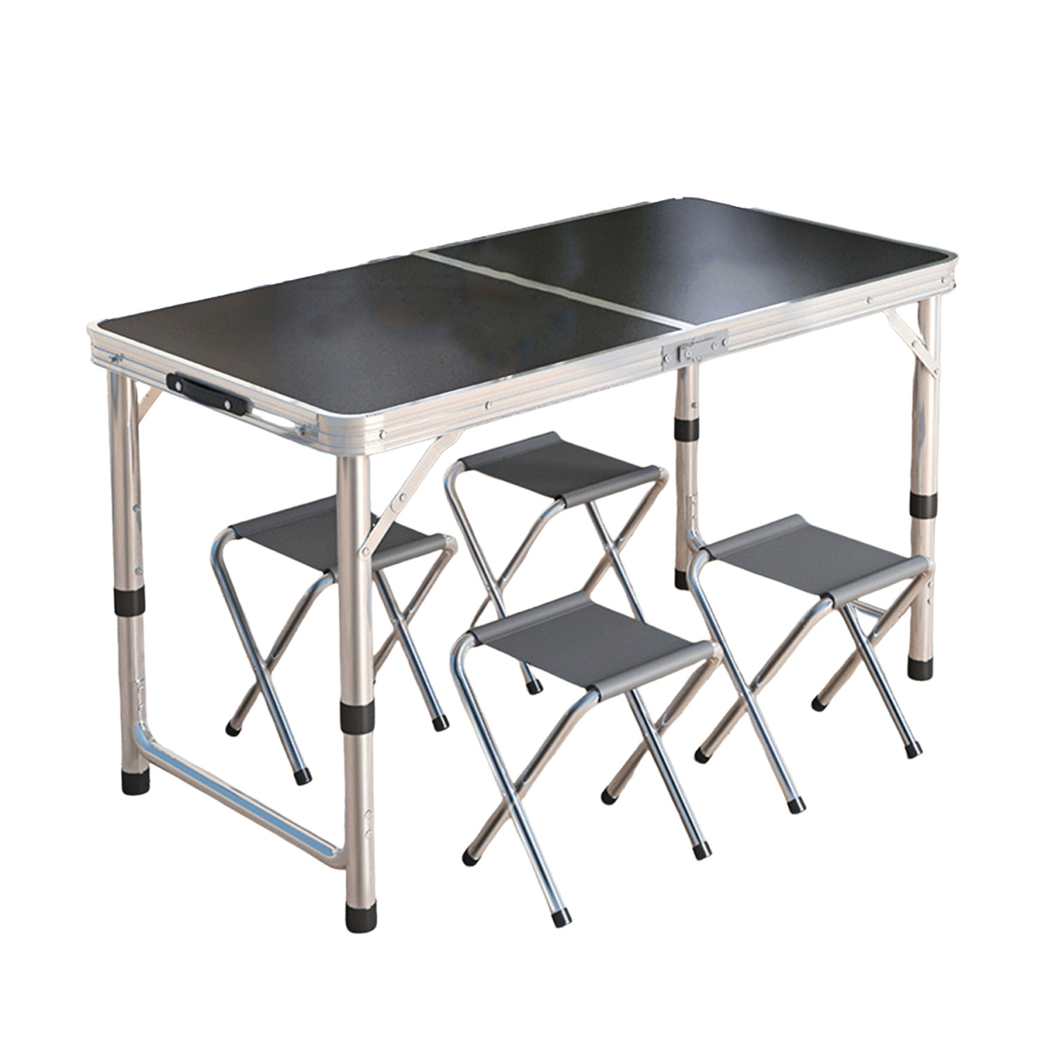 Outdoor Table Portable Aluminum Alloy Foldable Dining Table Folding ...