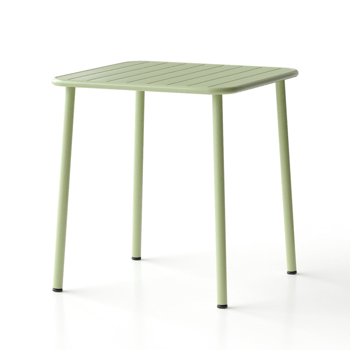 Outdoor Tables Sera square table (green) outdoor courtyard table villa ...