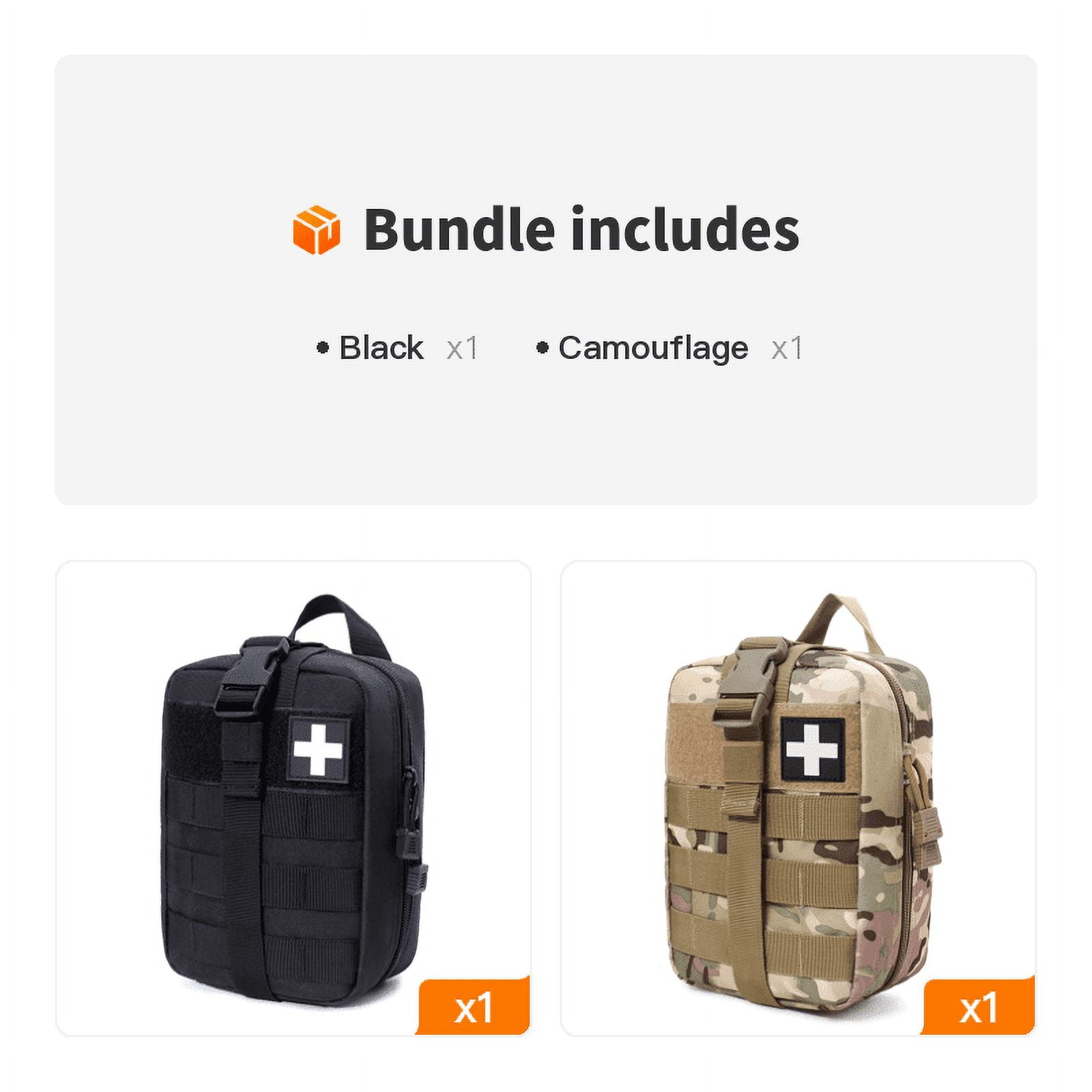 Outdoor Tactical Medical Kit; First Aid Kit Accessories; Mountaineering ...