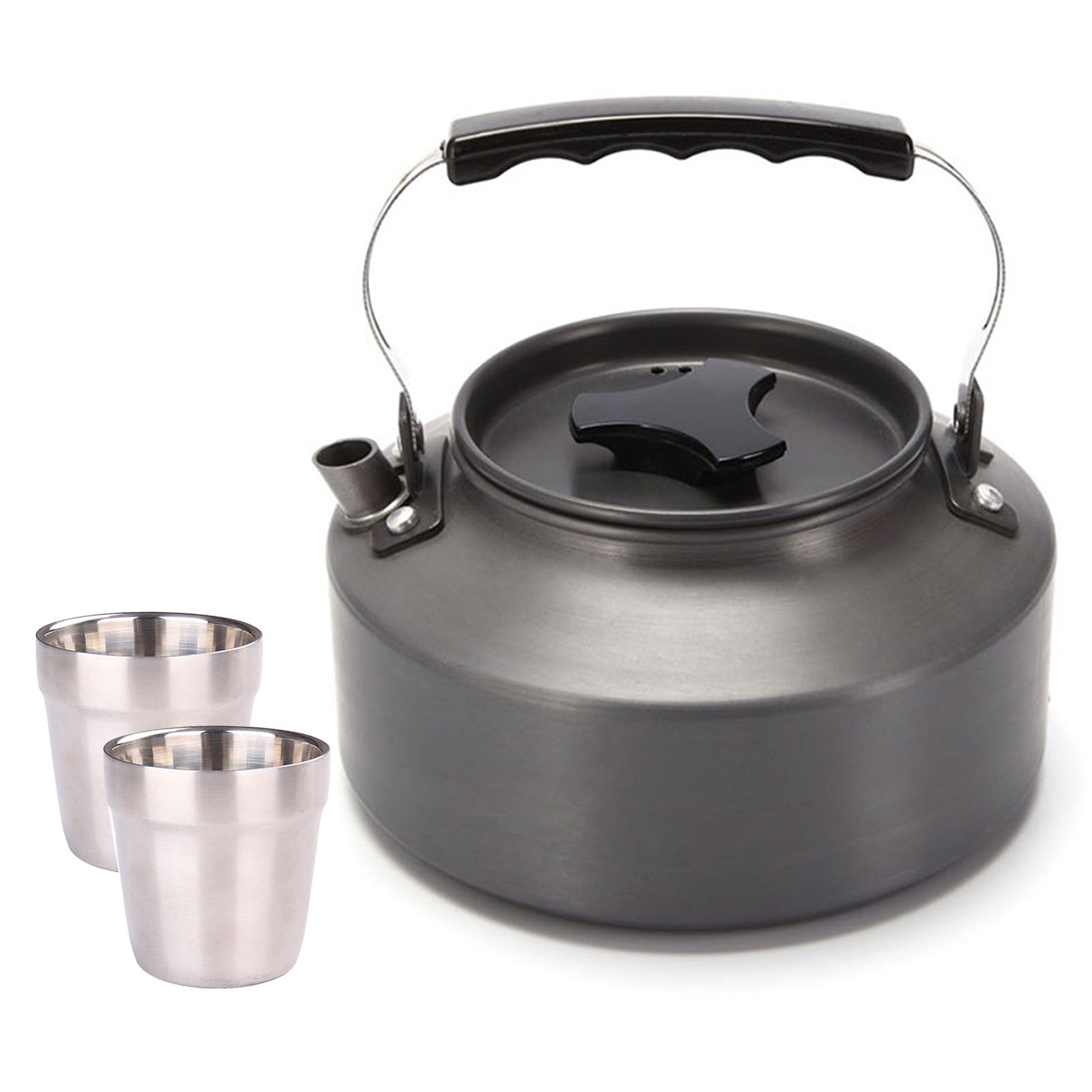 Outdoor Teapot with Cup Stainless Steel Rustproof Anti-corrosion ...