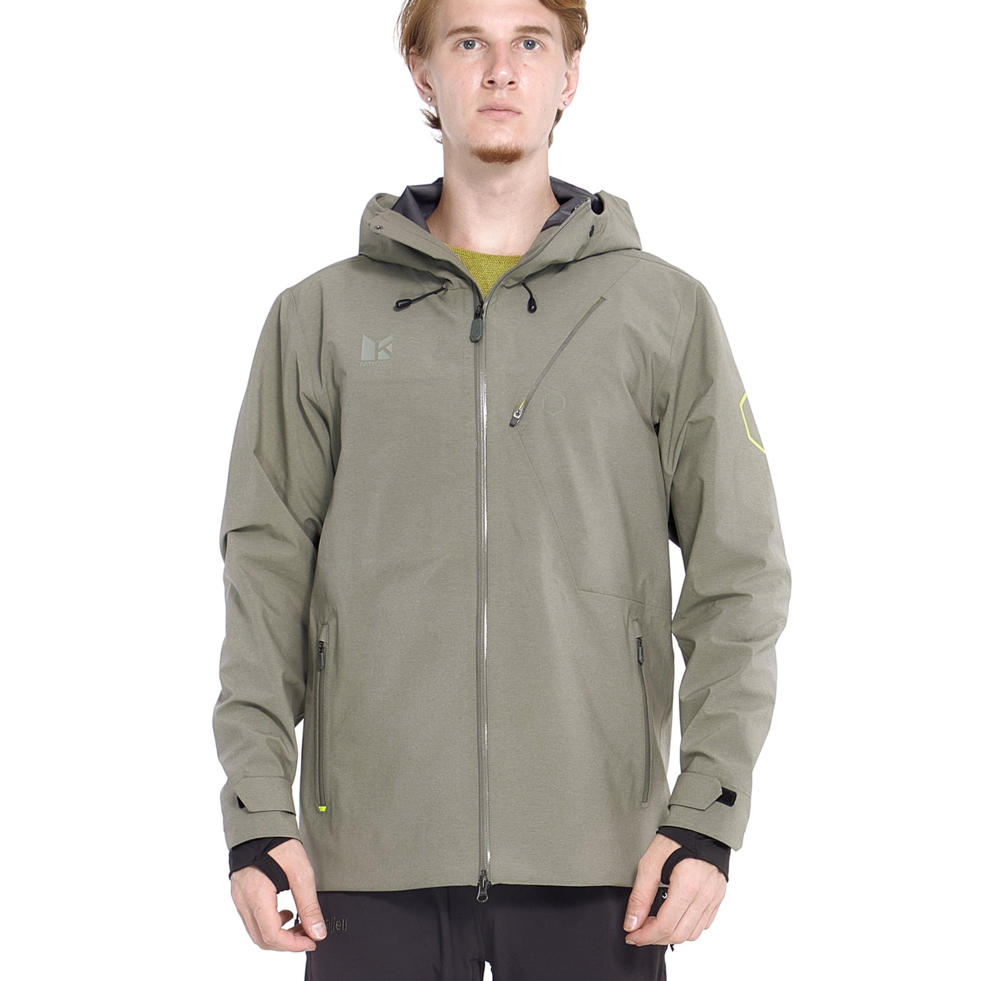 Outdoor Tech Graphene Mens Weatherproof Waterproof Hooded Soft Shell ...