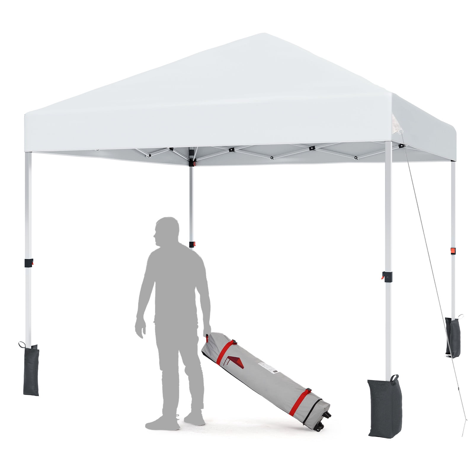 Outdoor Tent 10x10ft,Portable Tent,Coating Folding Portable Canopy Tent ...