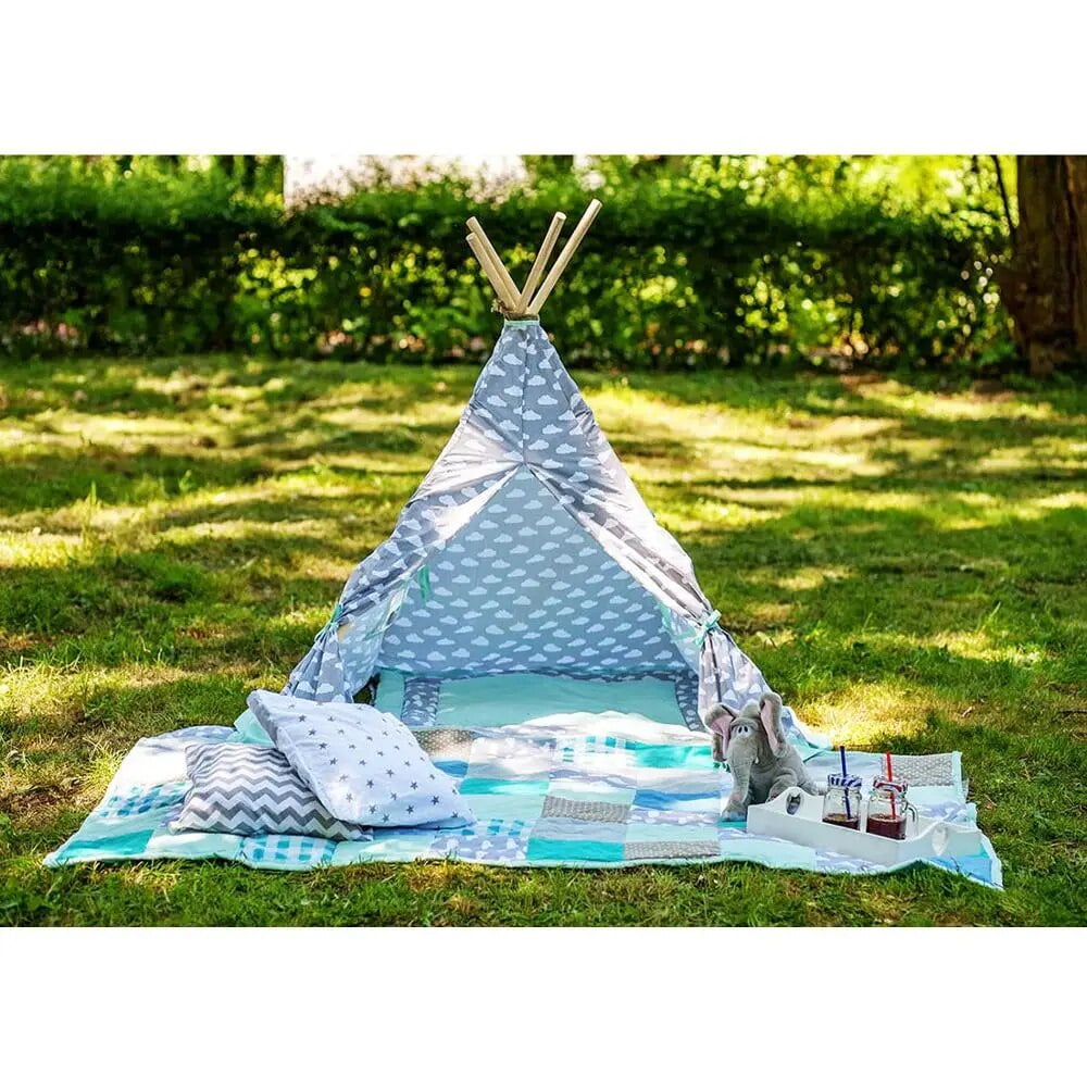 Outdoor Tent Sunshine Grassland Background For Baby Shower Kids ...