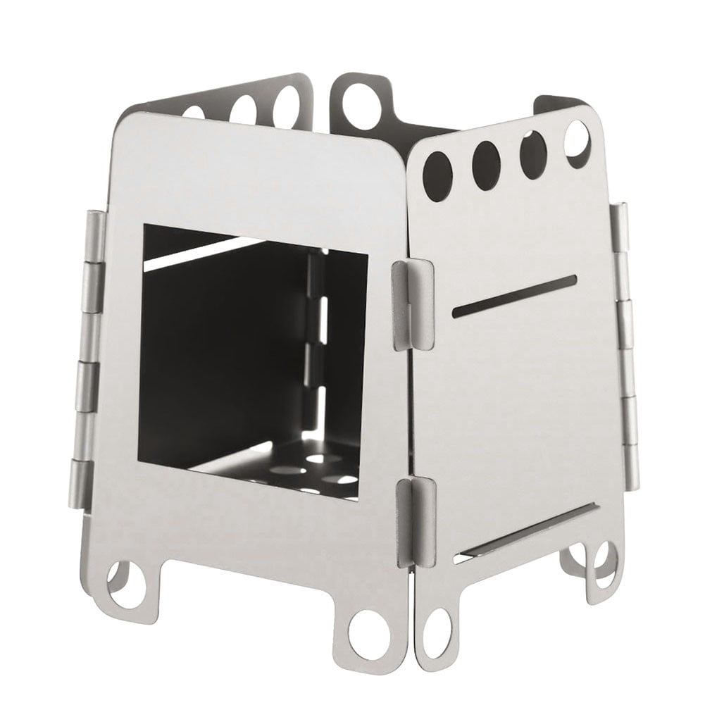 Outdoor Ti Camping Stove Wood Stove Foldable Burning Stove for Bbq ...