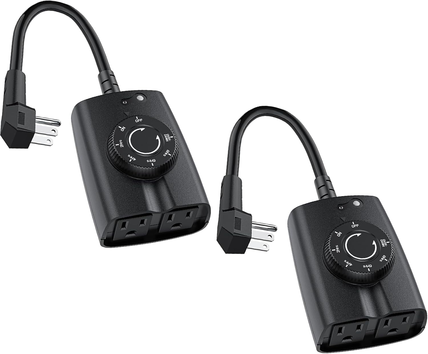 Outdoor Timer Outlet Waterproof, 24 Hour Outdoor Light Timer, Timers ...