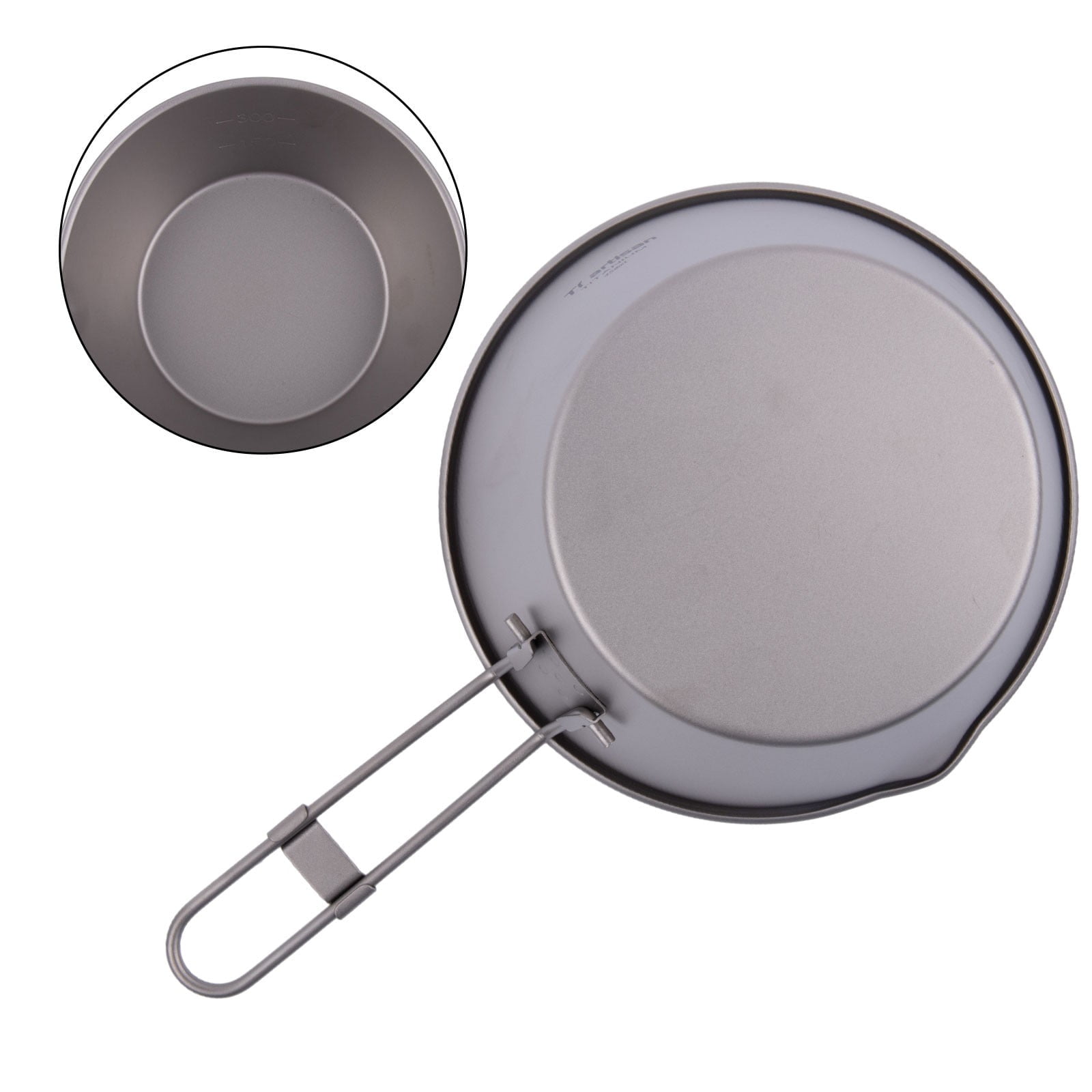 Outdoor Titanium Sierra Cup Ultralight Foldable Camping Bowls Pot for ...