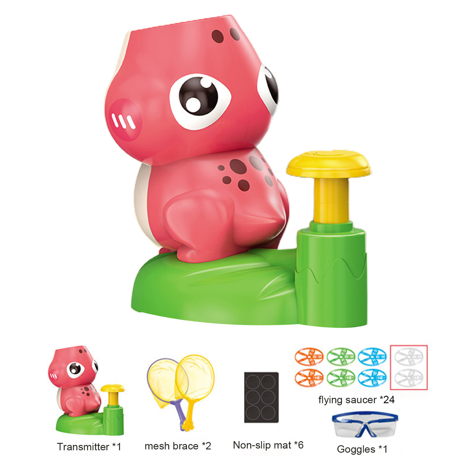 Outdoor Toys Flying Disc Launcher: Outside Toys For Kids Ages 4-8 8-12 ...