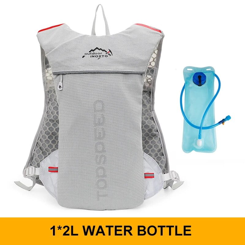 Outdoor Trail Running 5L Ultralight Backpack Hydration Jogging Vest Men ...