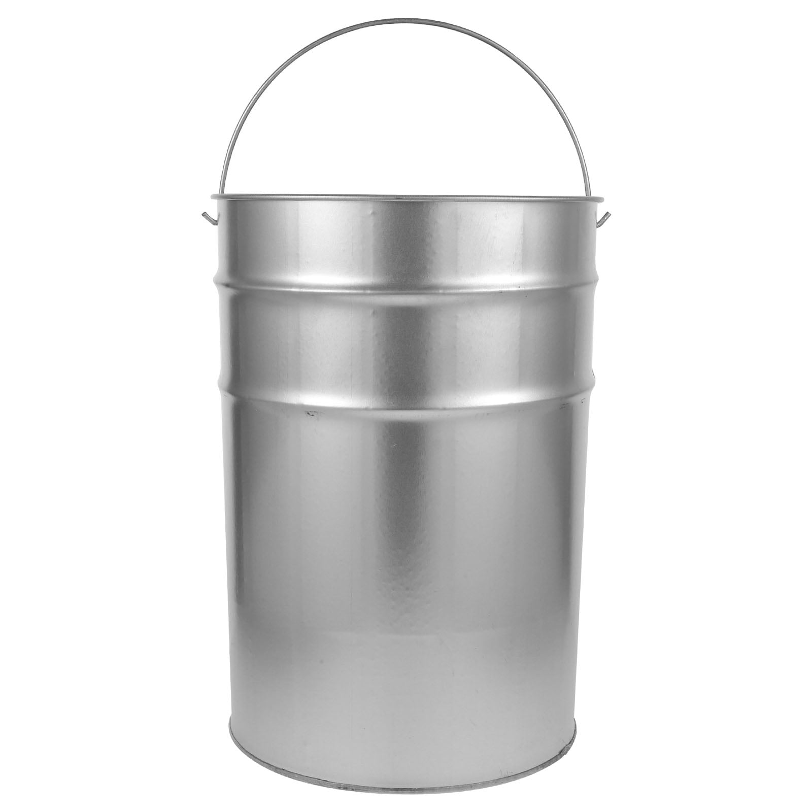 Outdoor Trash Can Bucket Garbage Container Multipurpose Metal Garbage ...