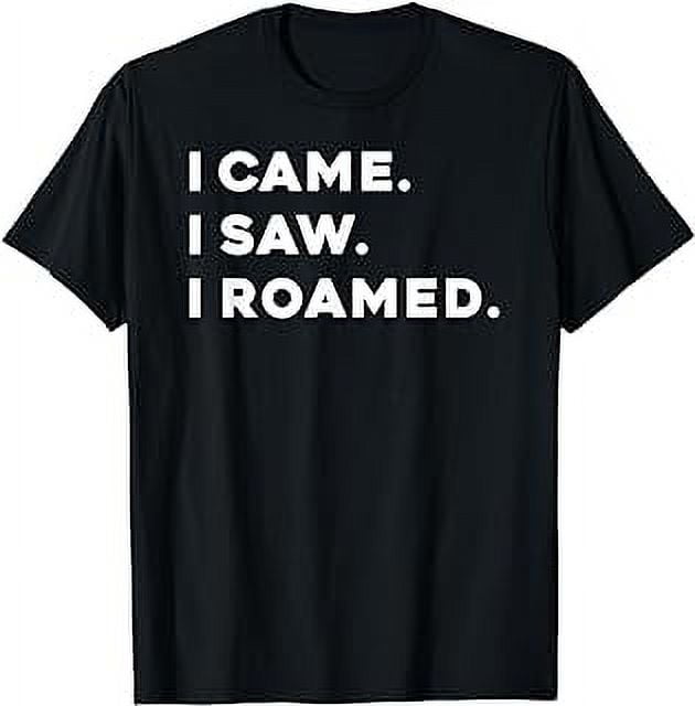 Outdoor Travel Meme For Digital Nomads T-Shirt - Walmart.com