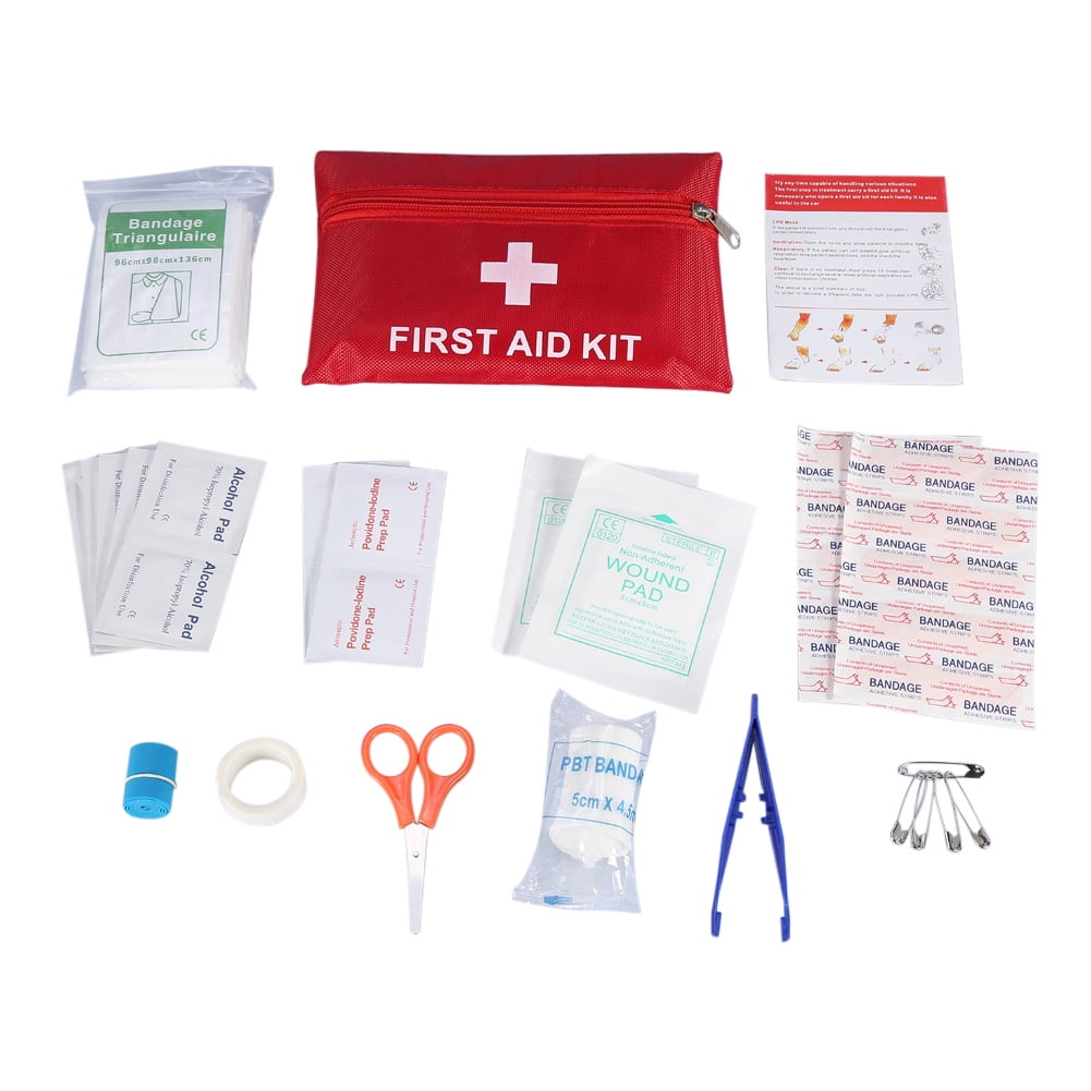 Outdoor Travelling Home Car Medical Emergency Bag First Aid Kit Tools ...