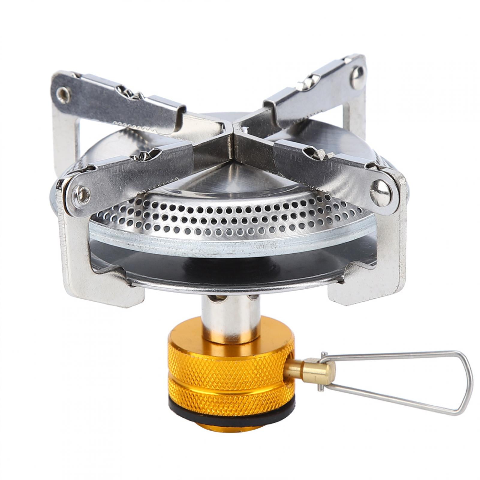 Outdoor Tray Burning Set, Alloy Mini Camping Picnic Stove Foldable ...