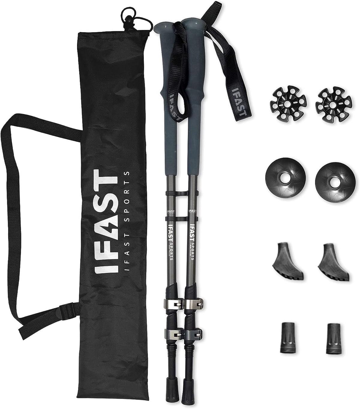 Outdoor Trekking Poles Walking Cane Camping Hiking Survival Stick ...