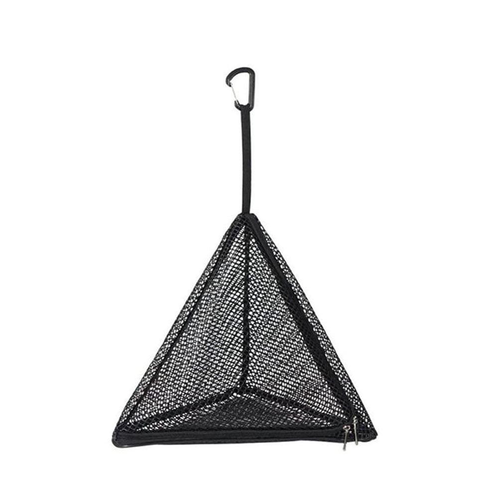 Outdoor Triangles Drying Net PVC Hangings Net Bag Foldable Storage Bag ...