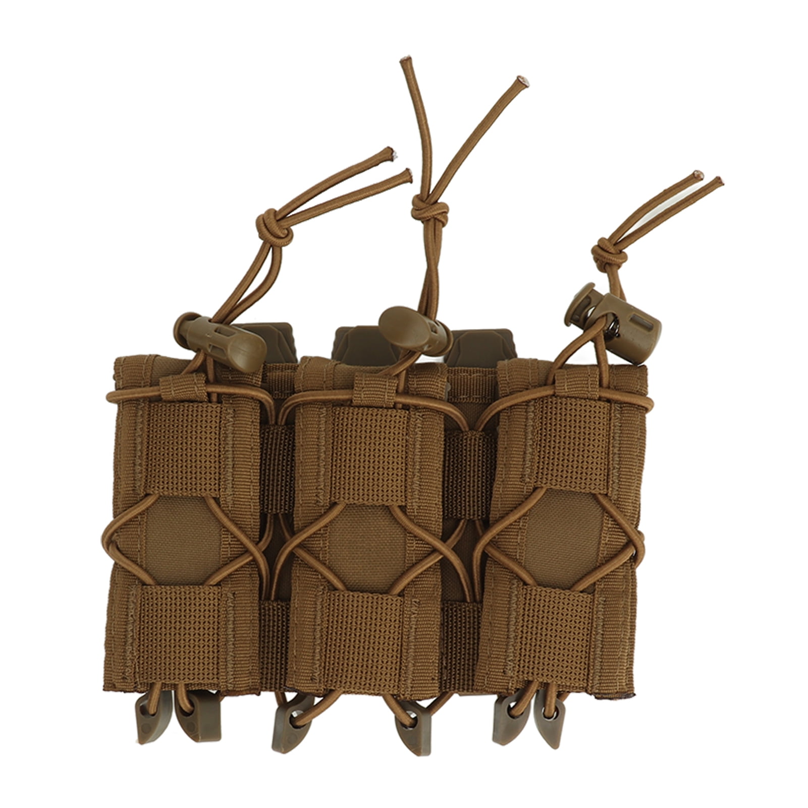 Outdoor Triple Molle Mag Pouch 9mm Open Top Triple Magazine Pouch ...