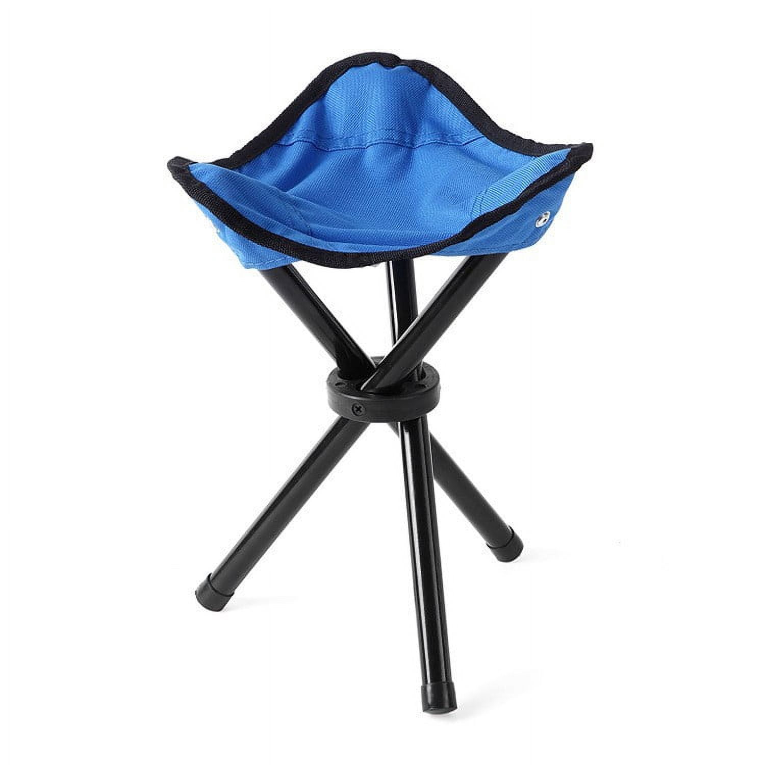 Outdoor Tripod Stool, Portable, Foldable, Small, 3-Legged, Canvas ...