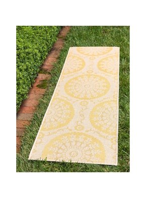 Outdoor Rugs in Patio & Outdoor Decor | Yellow - Walmart.com