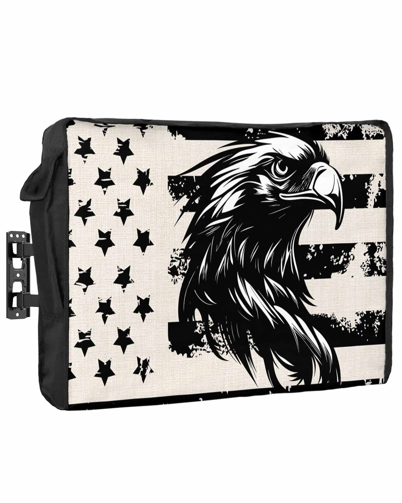 Outdoor Tv Cover 50 To 55 Inch, Independence Day Black Eagle American ...