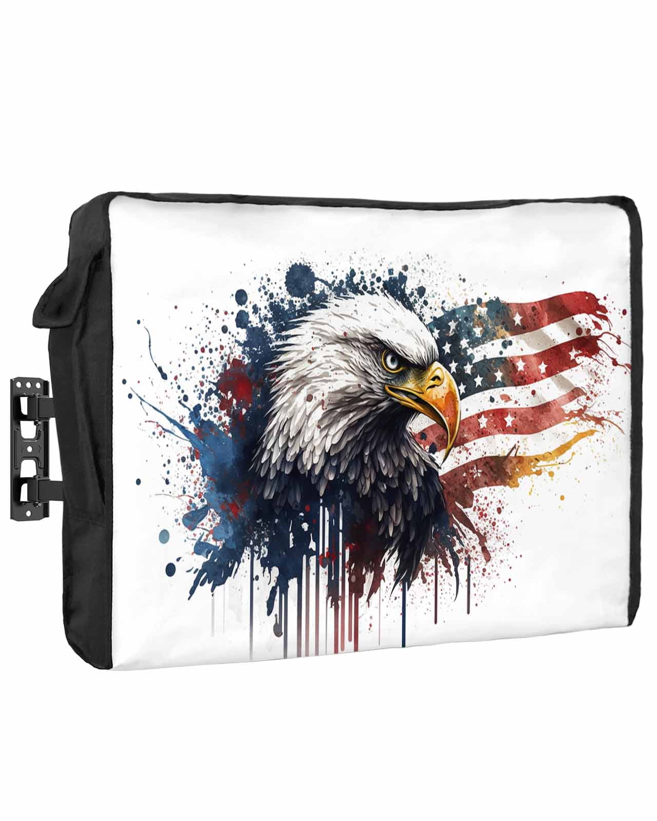 Outdoor Tv Cover 50 To 55 Inch, Independence Day Watercolor Eagle ...