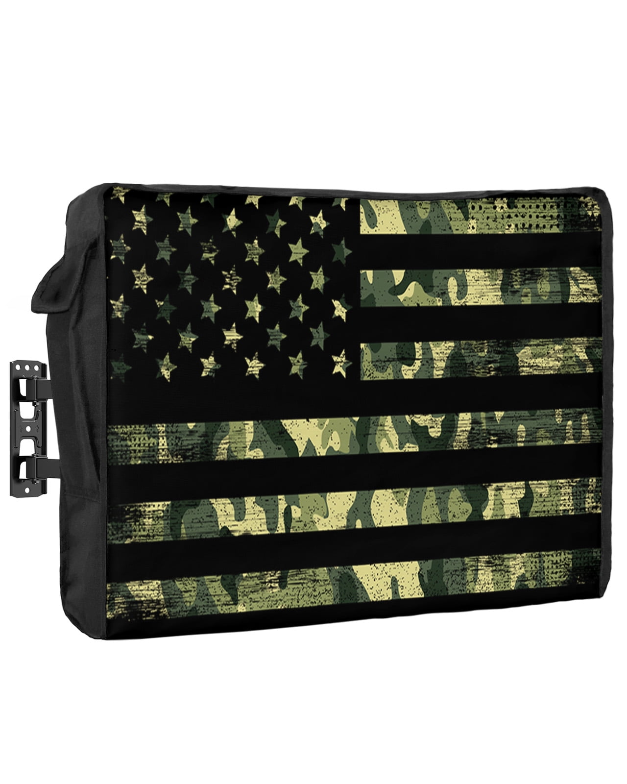 Outdoor Tv Cover 50 To 55 Inch, American Flag Green Camouflage Black ...