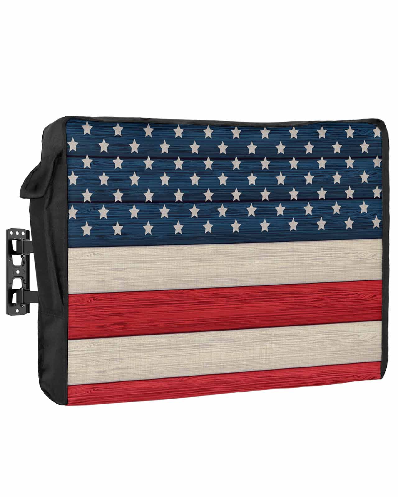 Outdoor Tv Cover 50 To 55 Inch, American Flag Pentagram Star Red Blue ...