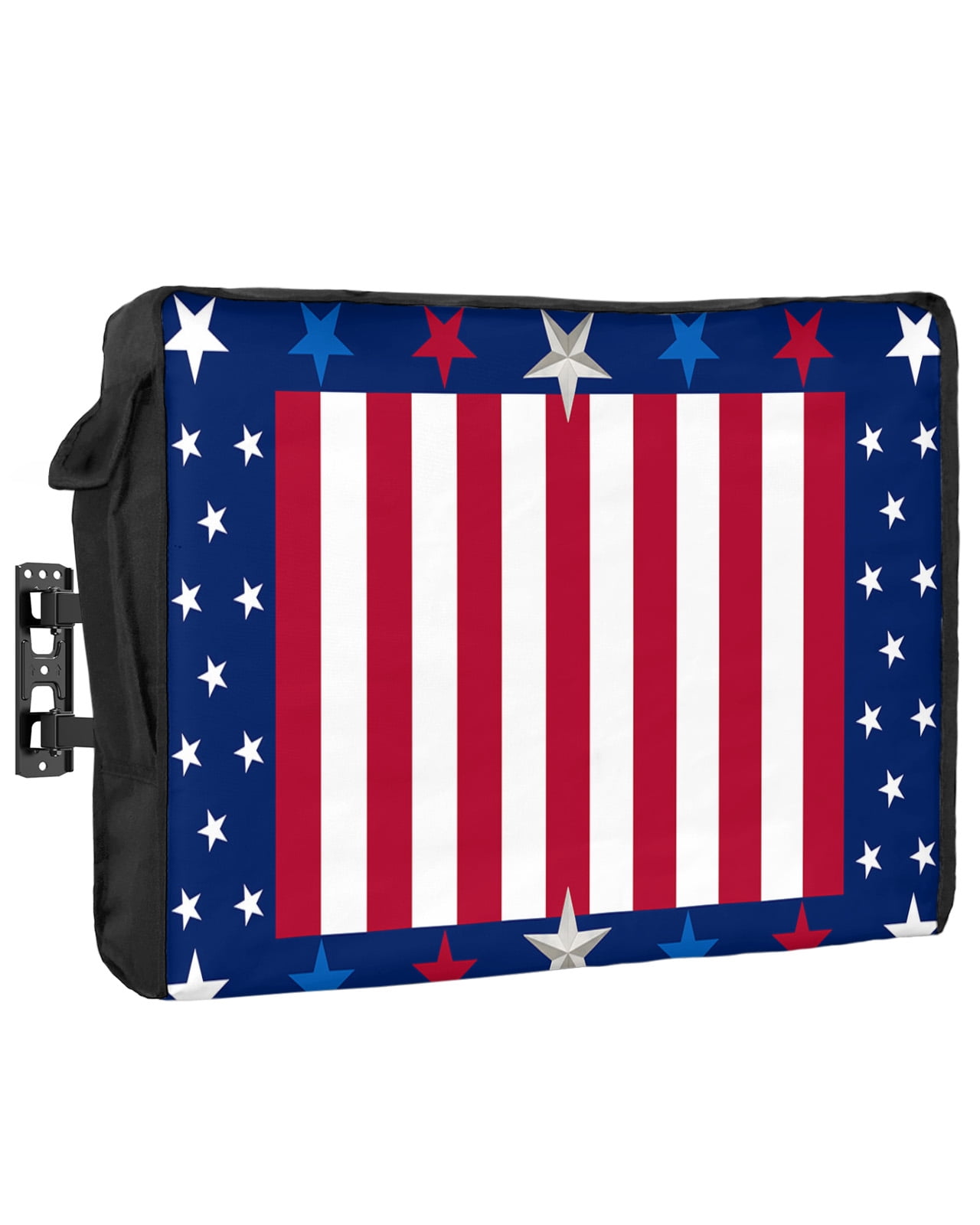 Outdoor Tv Cover 50 To 55 Inch, USA Flag 4th of July Stars Blue White ...