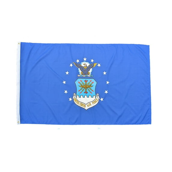 Outdoor US Air Force 3x5 Foot Outside Flag USA American Veteran Garden ...