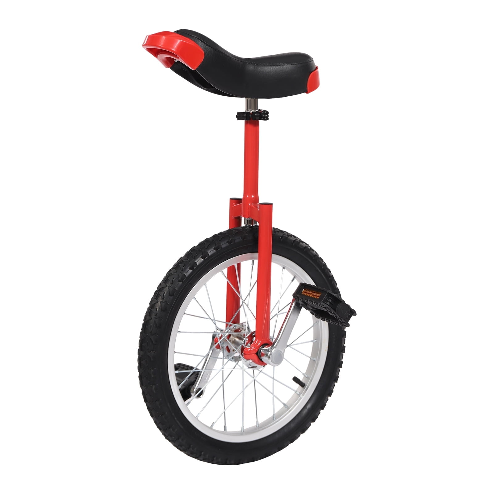 Outdoor Unicycle, One Wheel Bike with Pedal,Adjustable Seat Height ...