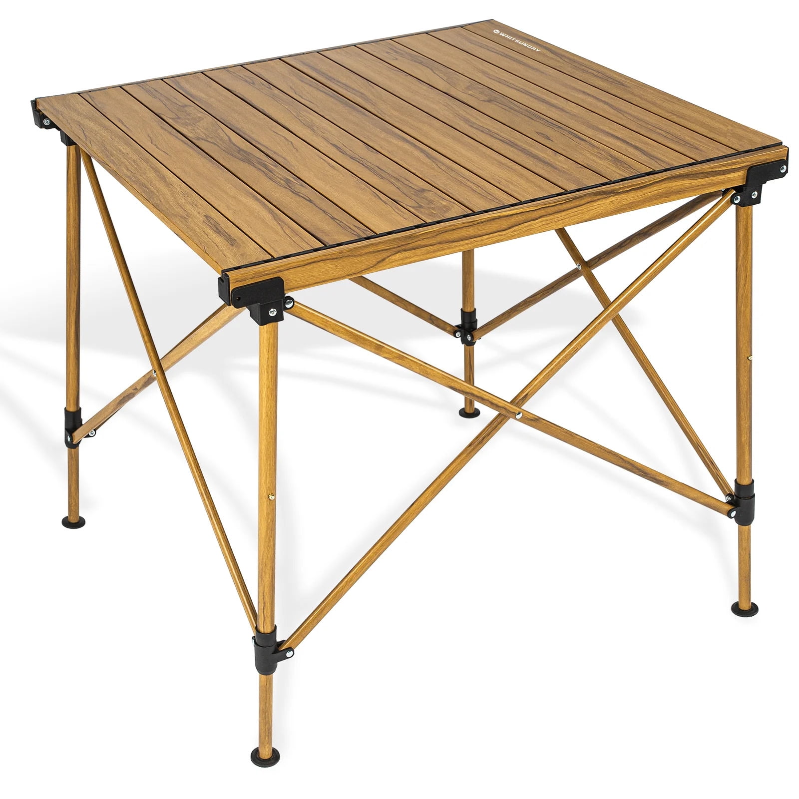 Outdoor Up-Down Heigt Adjustment Camping Table Portable Camping Folding ...