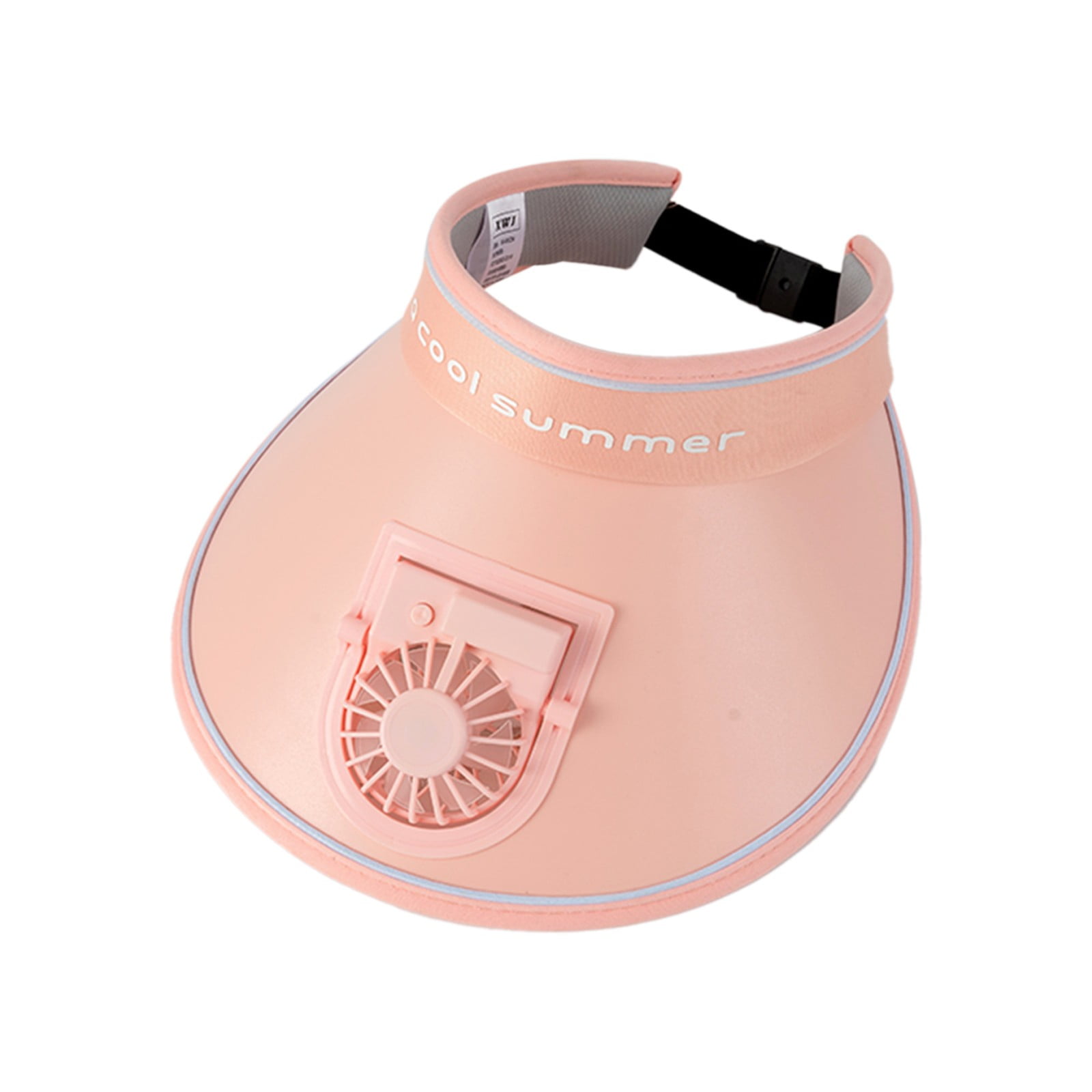 Outdoor Visor Hat with Solar Fan, Fan Visor Hat for Woman, Solar ...