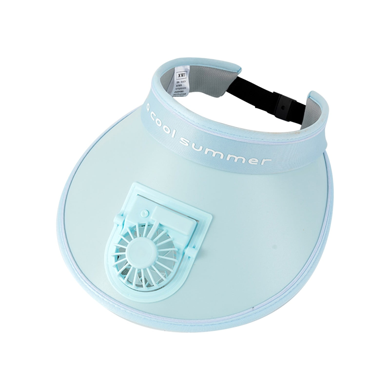 Outdoor Visor Hat with Solar Fan, Fan Visor Hat for Woman, Solar ...