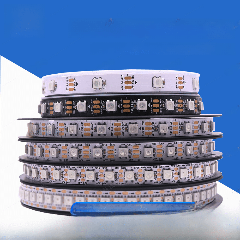Outdoor WS2812b magic light strip with low voltage 5V self-adhesive LED ...
