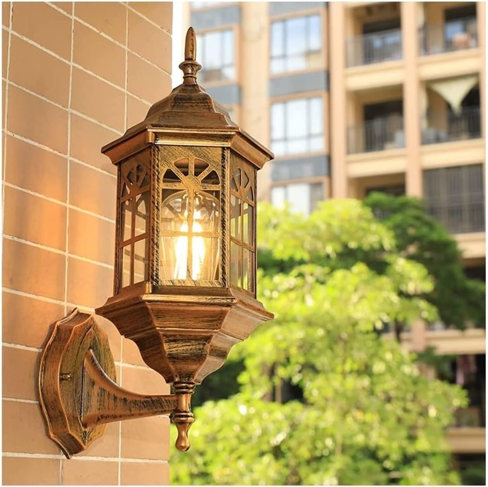 Outdoor Wall Lamp Exterior Waterproof Porch Wall Lights Farmhouse Wall ...