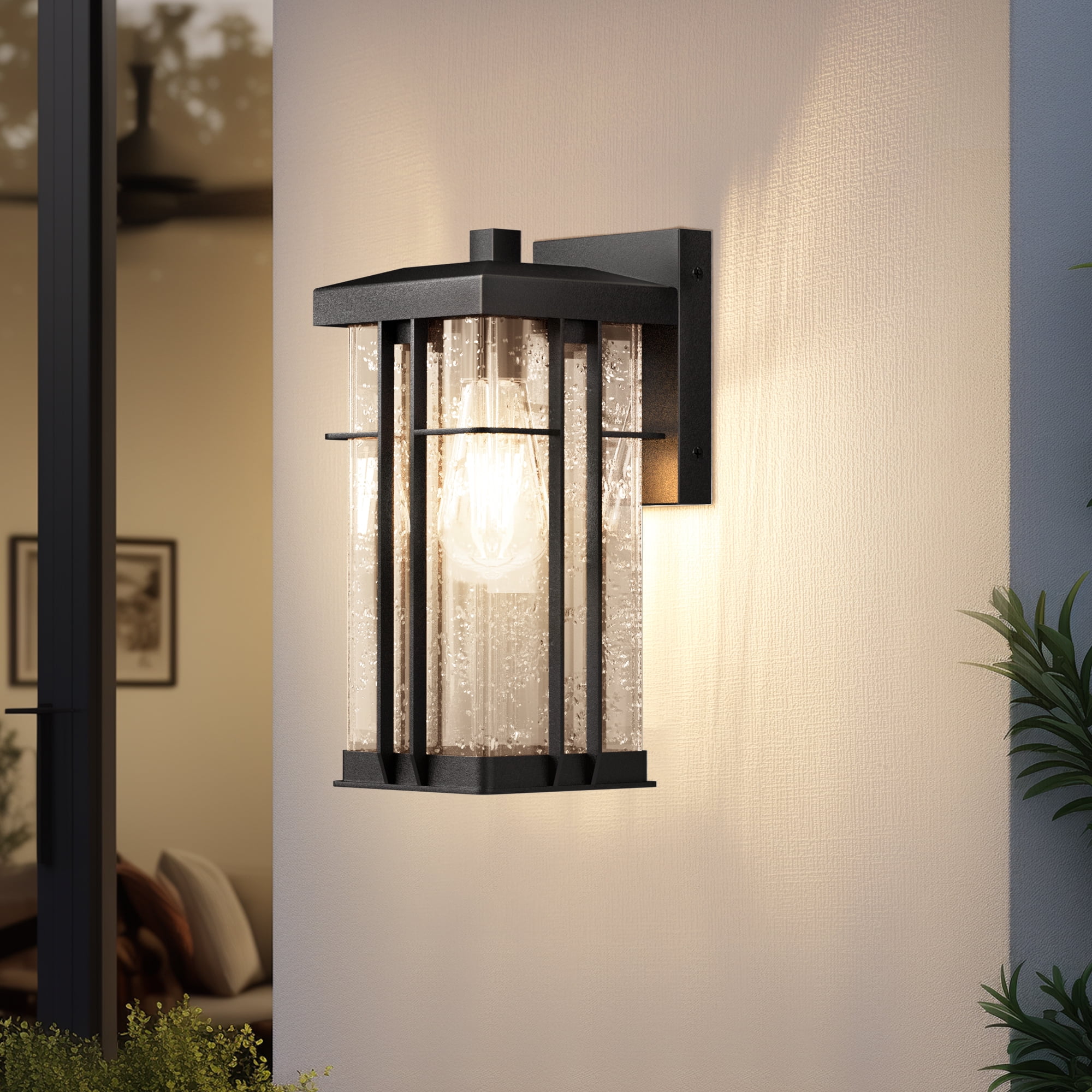 Outdoor Wall Lantern Exterior Porch Light Fixture Outside Garage Sconce ...