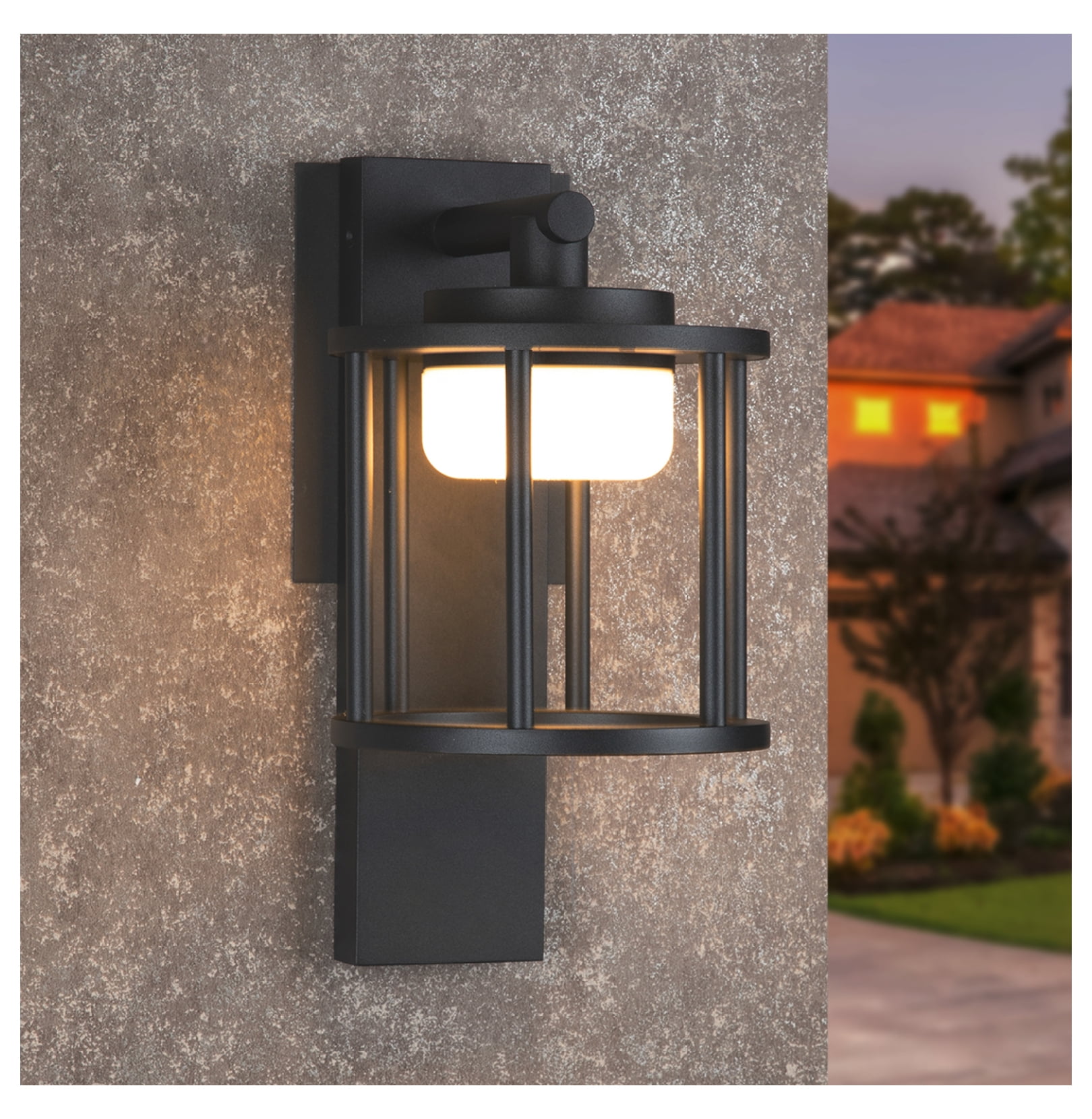 Outdoor Wall Light/ Path Light Aluminum LED Wall Light - Walmart.com