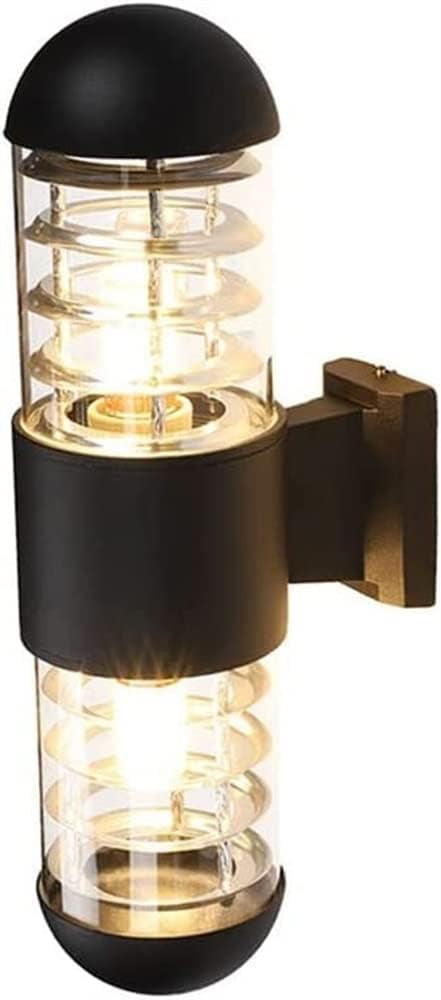 Outdoor Wall Lights Glass Porch Wall Lamp 2-Light Modern Outside Wall ...