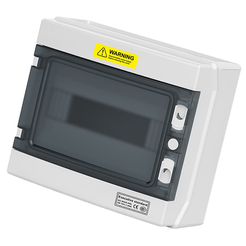 Outdoor Wall Mount Breaker Box IP65 Rate Pre Drilling Holes Din Rail ...