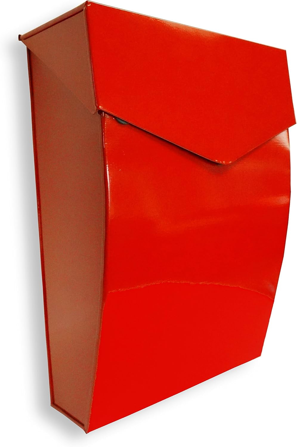 Outdoor Wall Mount Mailboxes, 4.8 X 10 X 13 Inch Red Wall Mounted ...