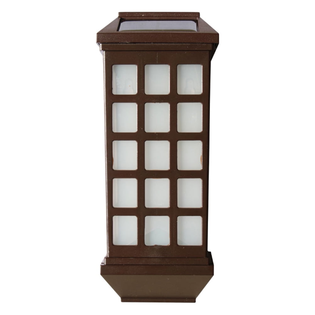 Outdoor Wall Mounted LED Solar Lights Long Window Pane Style Solar Wall ...