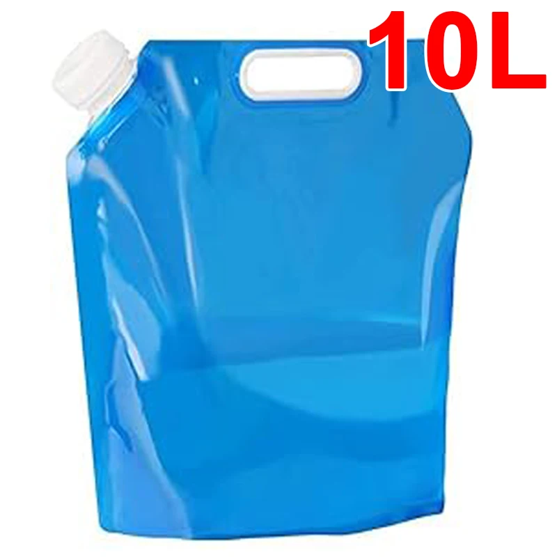 Outdoor Water Bag 5/10L Folding Water Bag Canister Tasteless Safety ...