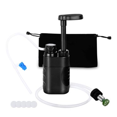Electric Portable Water Filter, Water Purifier Survival with Emergency ...
