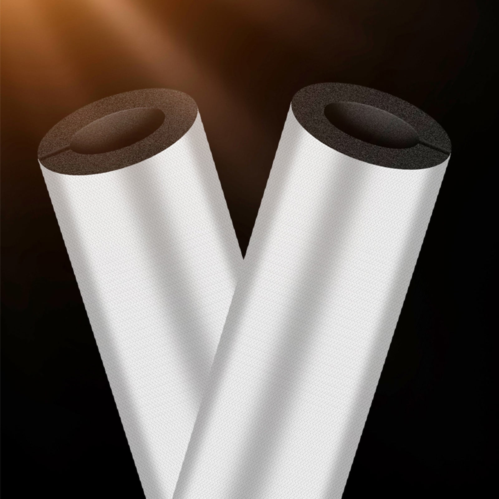 Outdoor Water Pipe Insulation Foam Tube, Antifreeze Aluminum Foil Heat ...