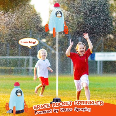 HEJULIK Outdoor Sprinkler for Kids - Backyard Rotating Turtle Sprinkler ...