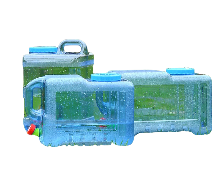 Outdoor Water Storage Jug Water Bucket with Water Pipe Reusable Large ...